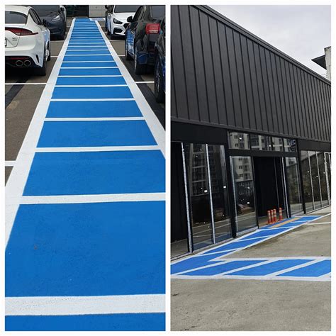 청주 전지역시공 안전점검 대비 보행자 통로 설치 규정과 도색 기준