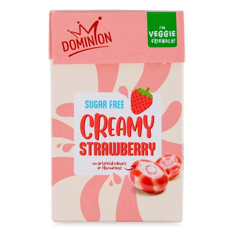 Sugar Free Creamy Strawberry Sweets Aldi Uk
