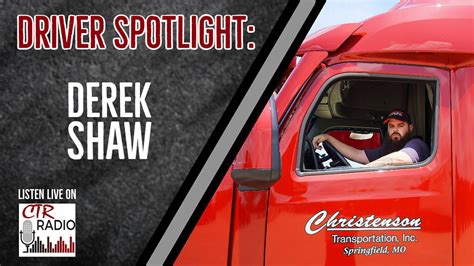 Driver Spotlight Derek Shaw