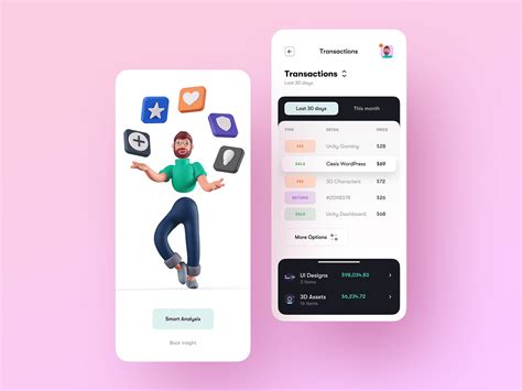 Analytics Mobile App On Behance