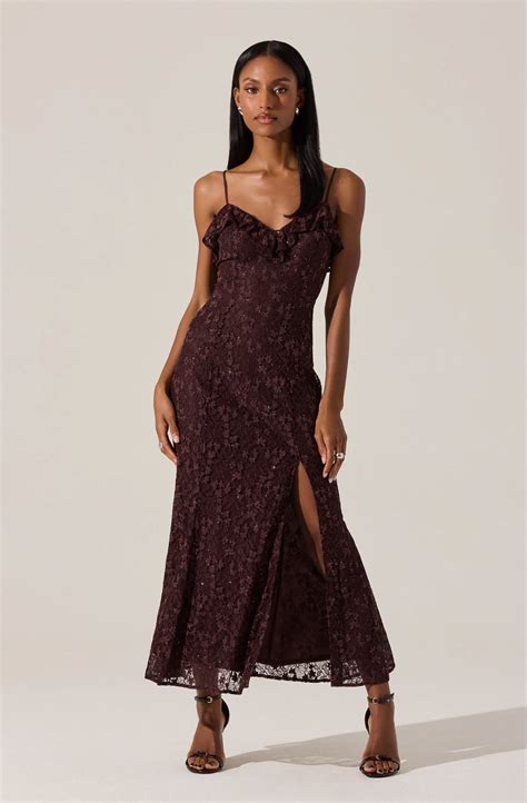 Leonie Floral Lace Maxi Dress Astr The Label