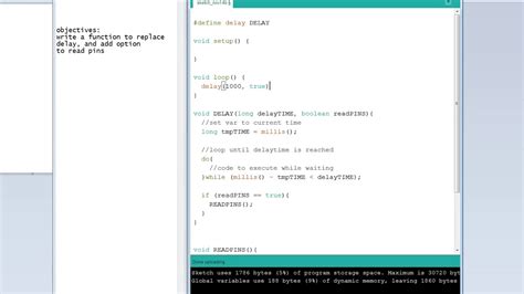 arduino tutorial a better delay function youtube