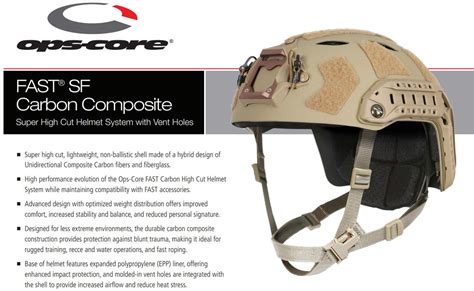 Ops Core Carbon Sf Helmet Fast Bump High Cut — Atomic Defense