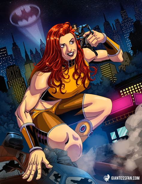 Giganta Comes To Gotham Giganta Dc Dc Comics Girls Comic Villains