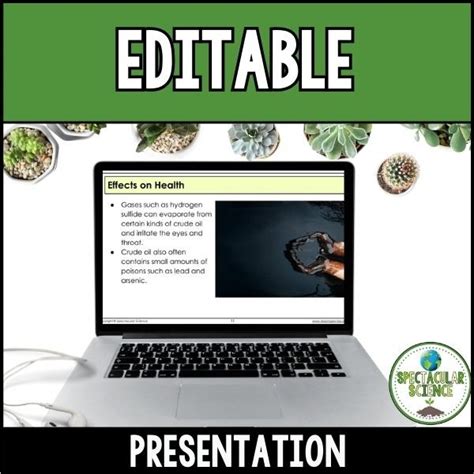 Fossil Fuels Presentation Guided Notes Spectacular Science