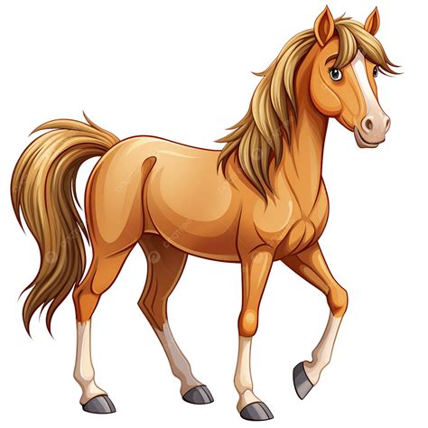 Cute Cartoon Horse Clipart Illustration Free Download Cartoon Horse