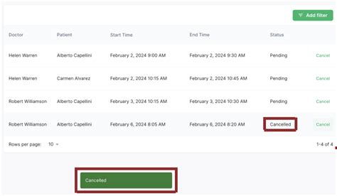 7 Appointment List Screen Customizations Amplicode Documentation