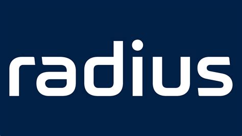 Radius Logo Symbol Meaning History Png Brand