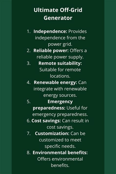 The Ultimate Off Grid Generator Off The Grid Power Grid Renewable Sources Of Energy