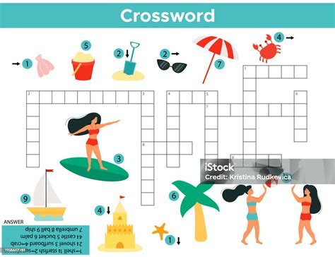아이들을위한 크로스 워드 교육 게임 가로세로 낱말퍼즐에 대한 스톡 벡터 아트 및 기타 이미지 가로세로 낱말퍼즐 검색 게