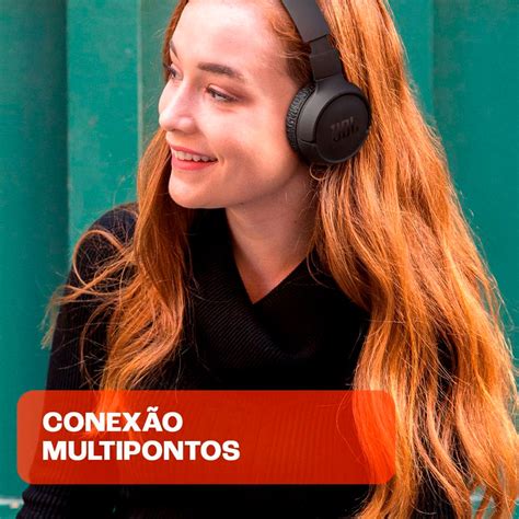 Fone De Ouvido Sem Fio Jbl On Ear Bt Bluetooth Pure Bass Preto Jblt Btblk