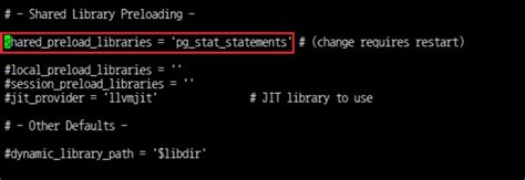 Postgresql Pg Stat Statements
