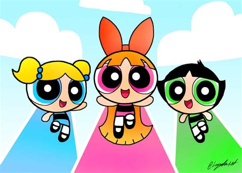 The Powerpuff Girls Fanart By Logandiumart On Deviantart