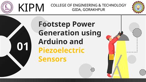 Footstep Power Generation Using Piezoelectirc Sensor And Arduino Pptx