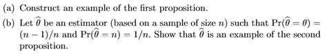 Solved Unbiased Estimators Need Not Be Consistent