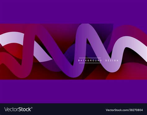 Abstract Overlapping Lines And Circles Geometric Vector Image