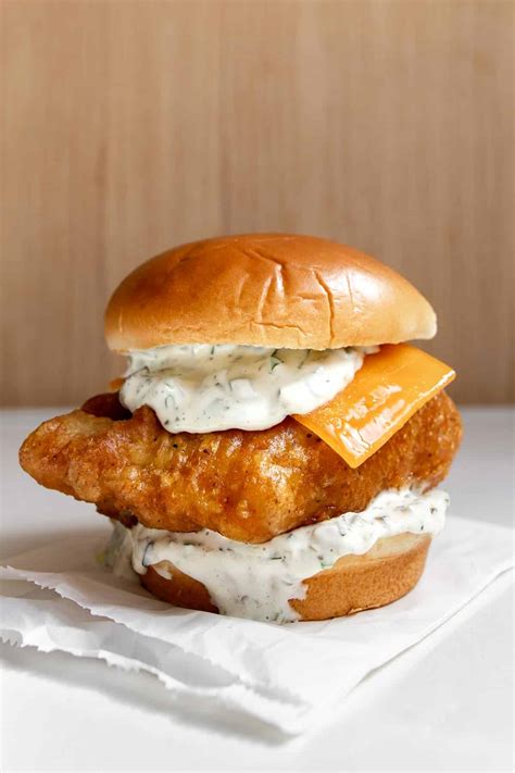 Fried Cod Fish Sandwich Chef Sous Chef