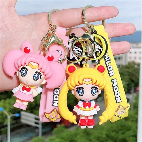 Design Anime Sailor Moon Keychain Sailor Moon Merch