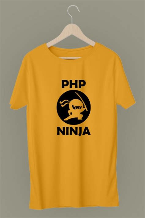 Php Programmer Ninja Programmer Tshirt Merchshop