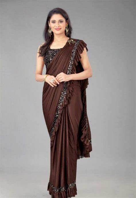 Coffee Color Saree