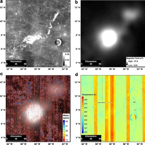 A Wac Albedo Map At The Magnetic Anomaly Of Gerasimovich B Magnetic