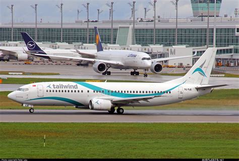 Tailwind Airlines Boeing 737 Tc Tle Photo 74607 Airfleets Aviation