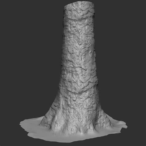 Tree Bark Zbrush CGTrader