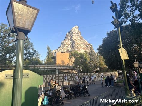 Disneyland Matterhorn Reopening Date Revealed After Months Long Closure