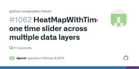 heatmapwithtime one time slider across multiple data layers · issue