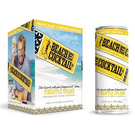 Buy Sammys Beach Bar Cocktail Pineapple Splash 4pk® Online Ready To
