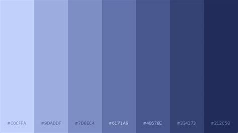 Blue Color Palette