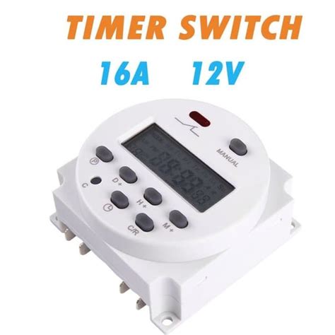 Dc 12v Digital Timer Mitra Usaha