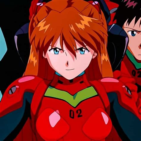 Neon Genesis Evangelion Scenecore Pfp Asuka Langley Soryu Kawaii