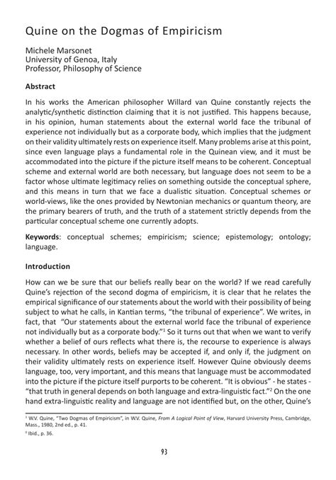 Pdf Philosophy And Logical Positivism