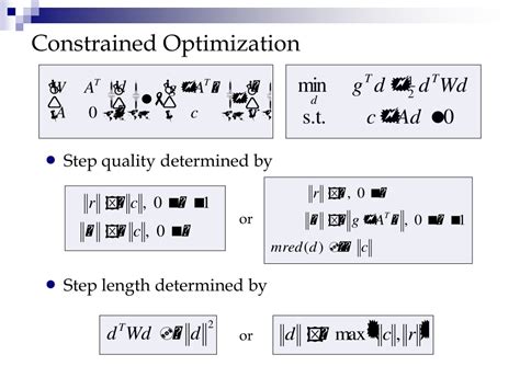 Ppt Inexact Primal Dual Methods For Equality Constrained Optimization Powerpoint Presentation