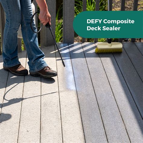 Defy Composite Deck Sealer Sealer For Deck Stain
