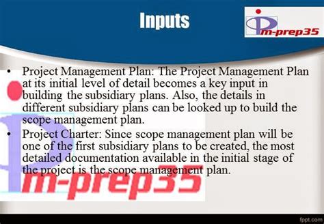 Pm Prep35 Plan Scope Management Process