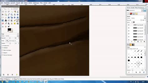 Hand Painted Wood Texture Gimp Timelapse YouTube