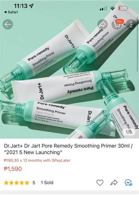 Dr Jart Smoothing Primer Beauty And Personal Care Face Makeup On Carousell