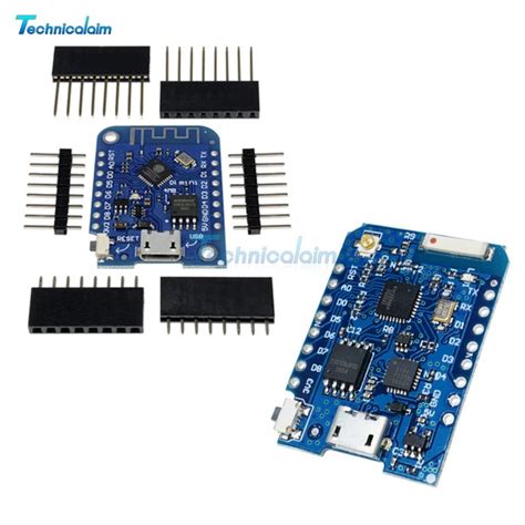 Wemos D1 Mini Pro Esp8266 Cp2104 Ch340g Antenna Connector Wifi