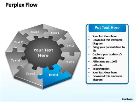 PowerPoint Slide Sales Perplex Flow Ppt Designs