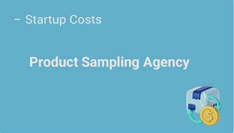 What Are The 9 Startup Costs For A Product Sampling Agency