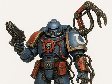 Wh40k Ultramarine Techmarine By Proto Makerworld Download Free 3d Models