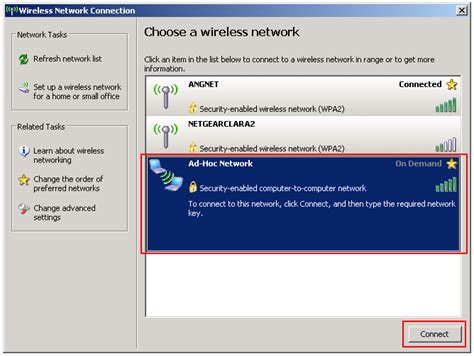 Set Up Ad Hoc Network In Windows Xp