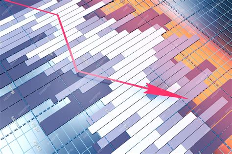 Premium Photo Growing Arrow Of Economical Data Financial Statistic 3d Rendering