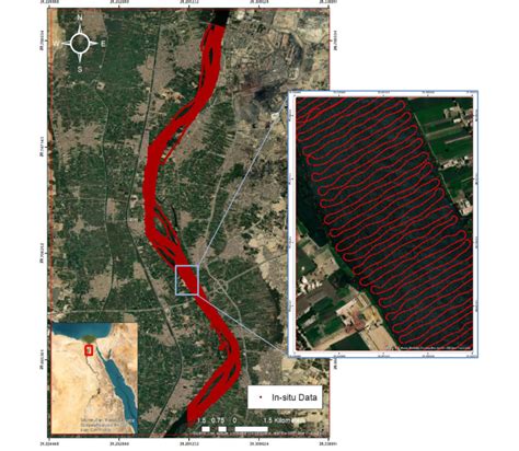 Location Of The Selected Study Area And A Sample Of The In Situ Download Scientific Diagram