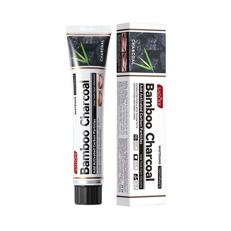 Sadoer Bamboo Charcoal Whitening Toothpaste Beautygirl Pk