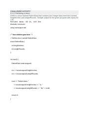 Structs And Functions In C Programming Course Hero