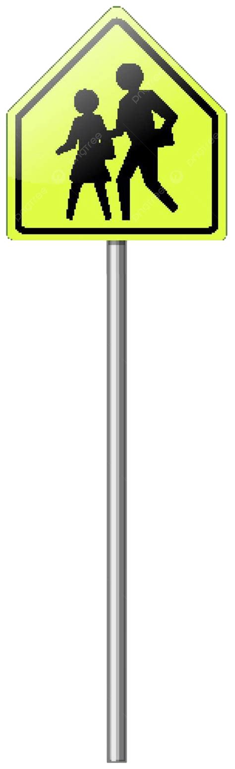 School Crossing Sign Clip Art