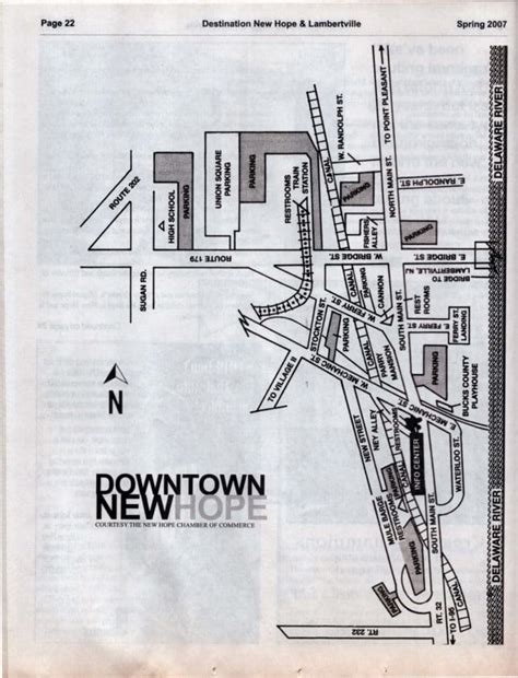 Map Of New Hope 2007 New Hope Celebrates History
